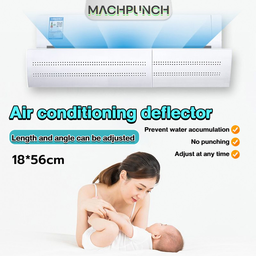 M.P. Adjustable Air Conditioner Cover Air Conditioning Baffle Deflector ...