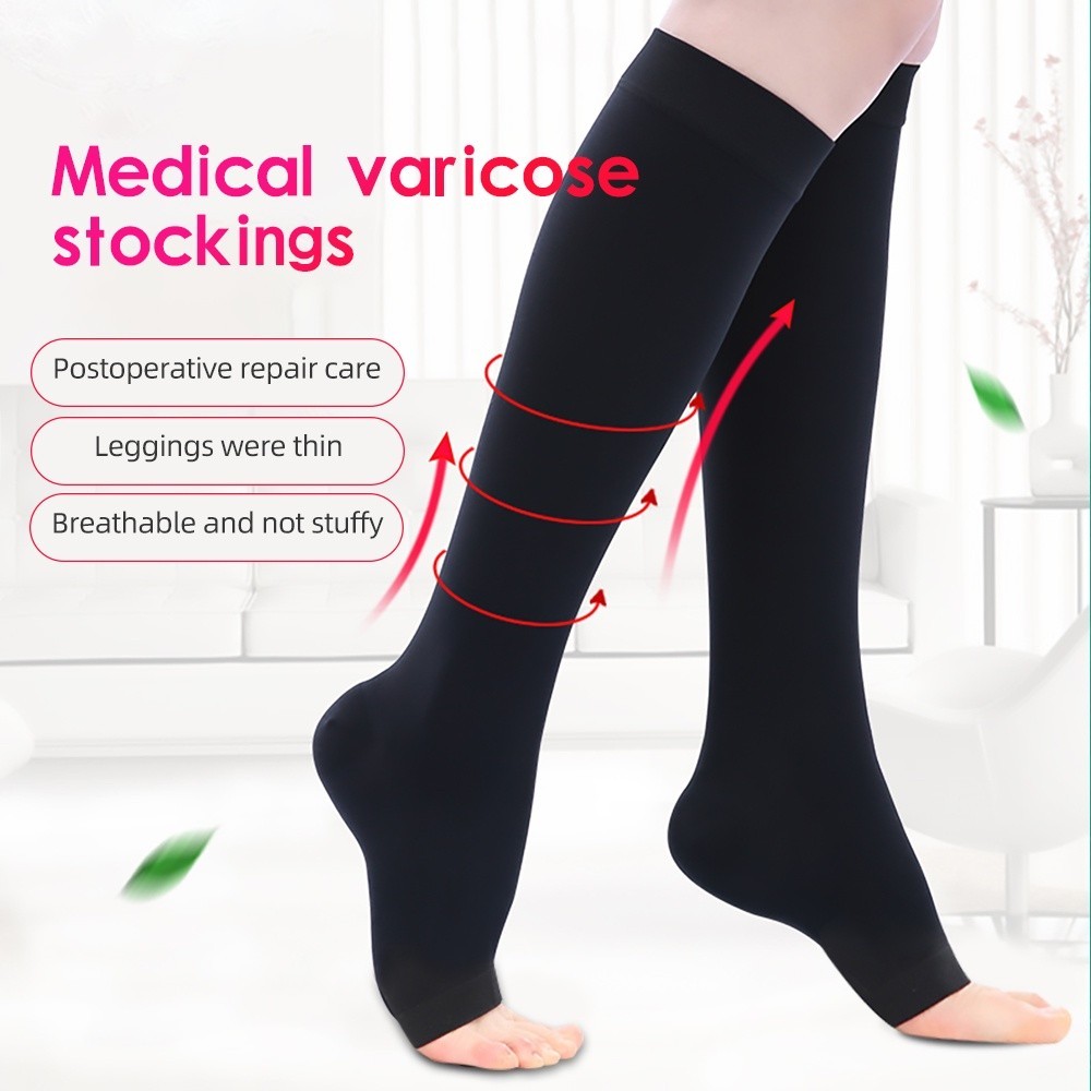 Medical Varicose Veins Socks Compression Elastic Anti-thrombosis ...