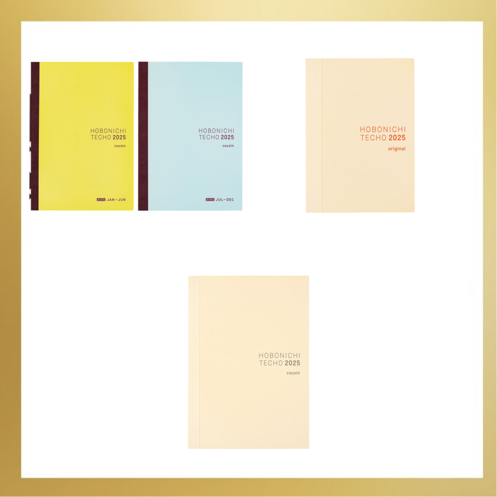 Hobonichi Techo 2025 Notebook Original (A6) [A6/1 page per day/January ...