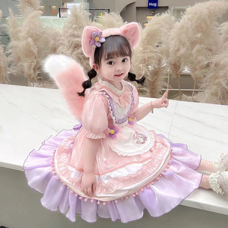 Lingna Bell Collision Little Princess Anime cos Props Cute Baby Lingna ...