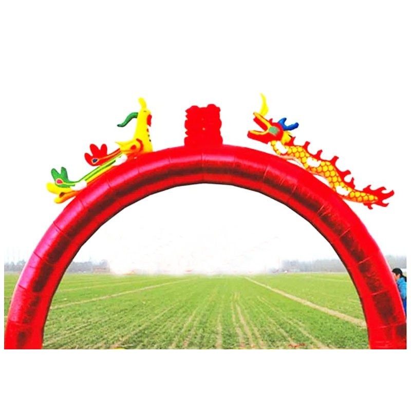 Inflatable Arch Golden Wedding i Inflatable Dragon and Phoenix Arch for ...