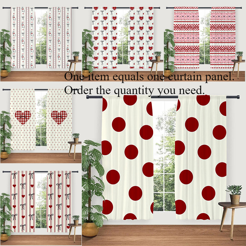 Simple Pattern, Heart-shaped Bowknot Polka Dot Pattern Simple Printed ...