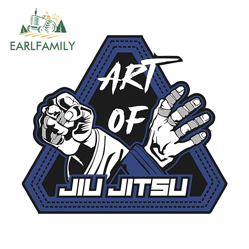 EARLFAMILY 13cm Art of Jiu Jitsu Car Stickers Windows Bumper Scratch ...