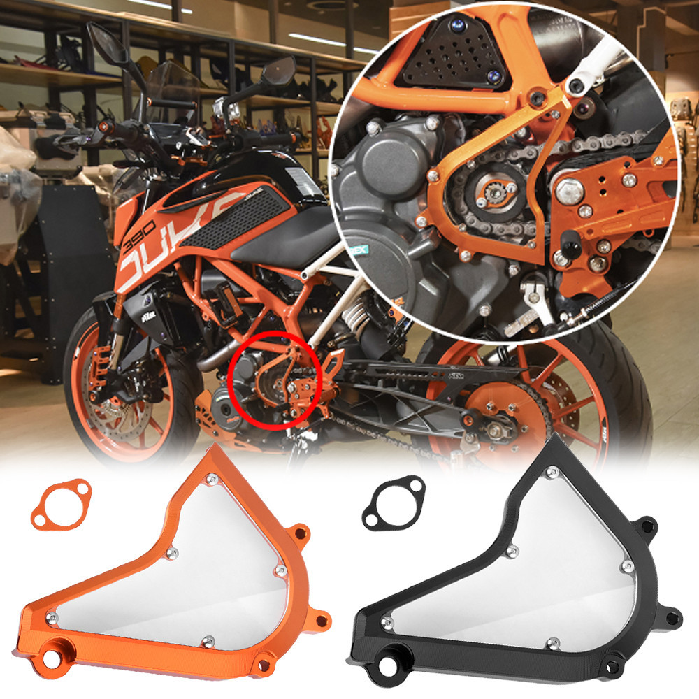for Duke 250 390 Sprocket Cover Chain Guard Protector For KTM Duke250 ...