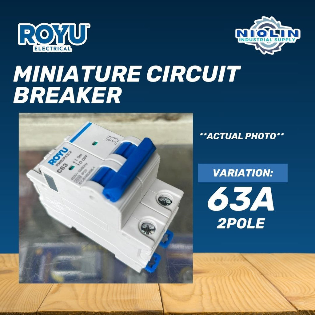 ROYU ORIGINAL MINIATURE CIRCUIT BREAKER | Shopee Philippines