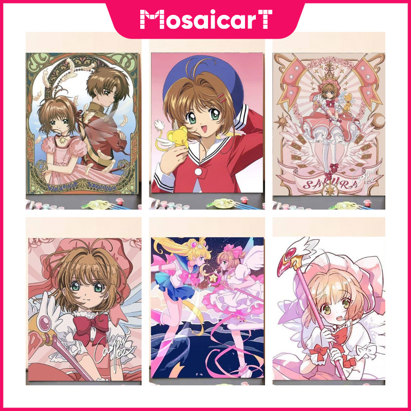 MA Cardcaptor Sakura cartoon 5d Diamond Painting Full Diamond Manual ...