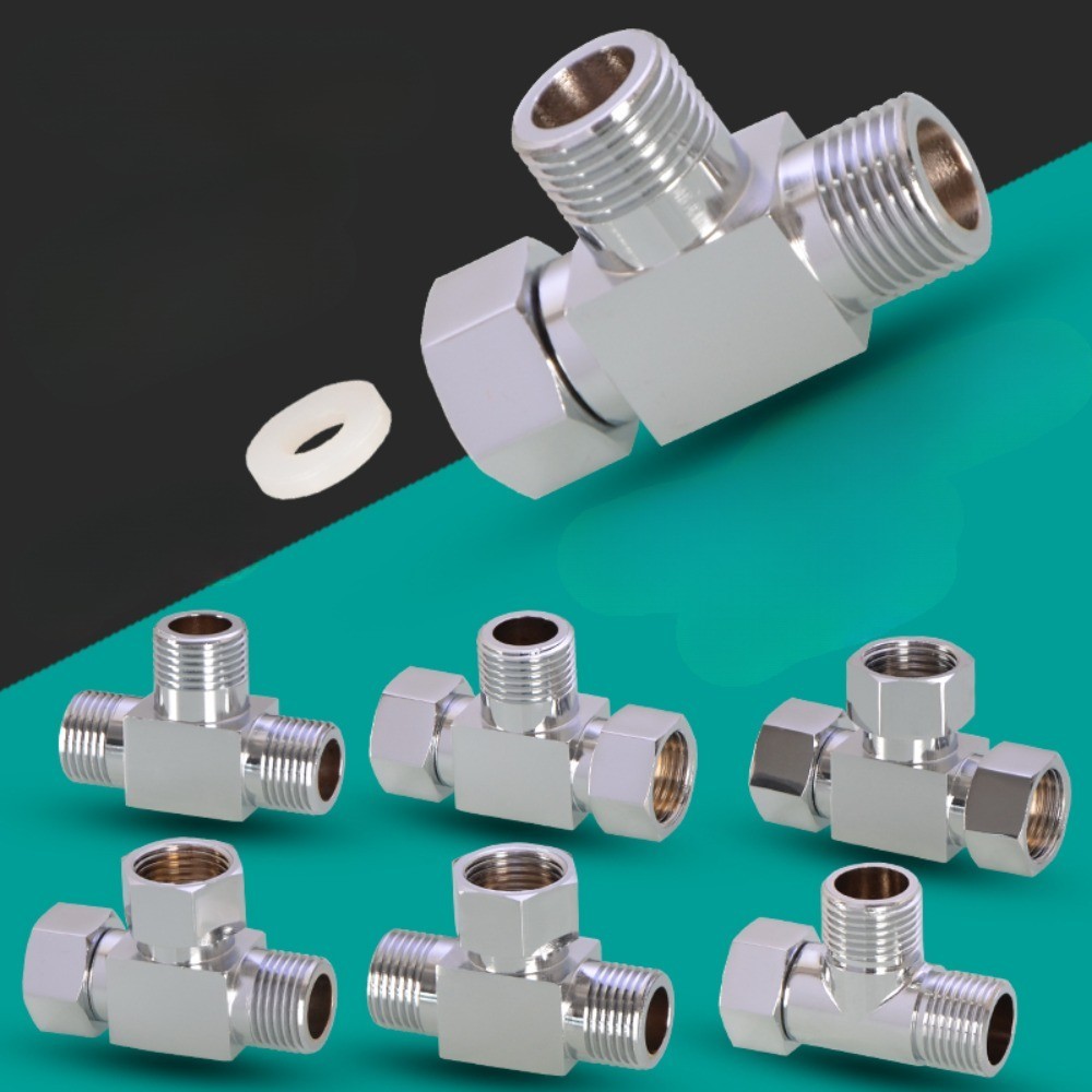 XCF 】 Three way faucet with movable joint water distributor joint, one ...