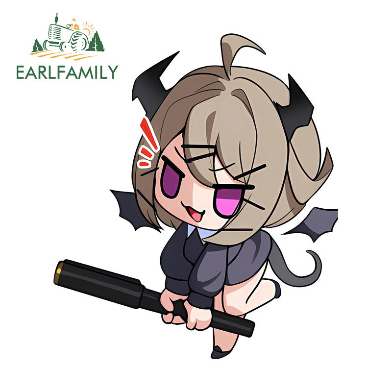 EARLFAMILY 13cm x 8.4cm Arknights Car Sticker Tumbler Weather Resistant ...