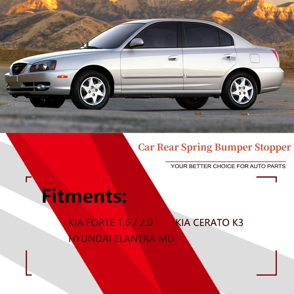 Car Rubber Absorber Bush Rear Spring Bumper Stopper For Hyundai ELANTRA ...