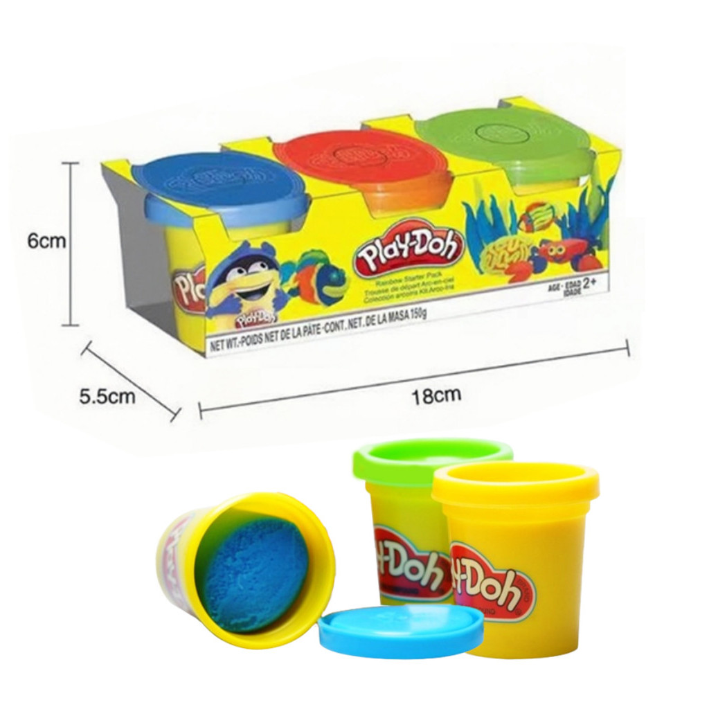 3IN1 Play-Doh color clay toy | Shopee Philippines