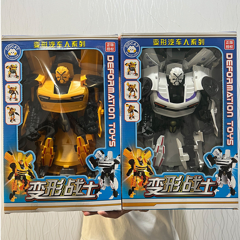 Large Shape-shifting Robot Bumblebee Cop Shape-shifting Autobot ...