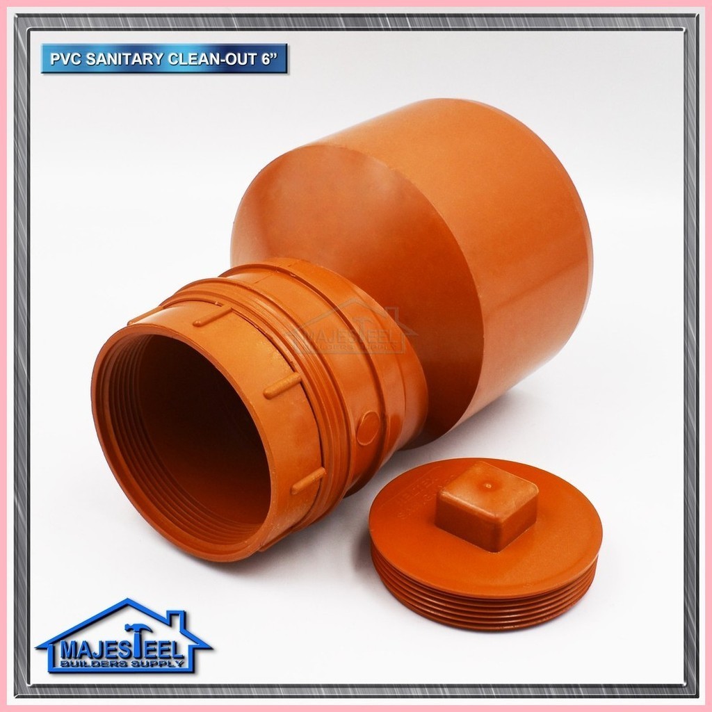 ⚽︎ NELTEX PVC Clean Out Sanitary Pipe Fittings 6'' - Sold per piece ...