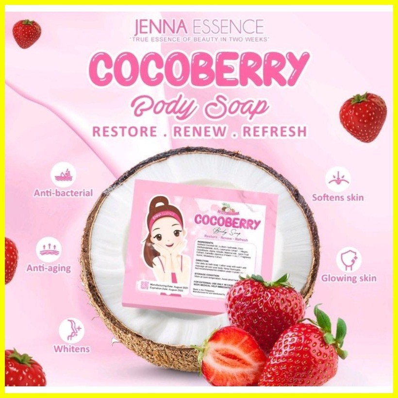 COCOBERRY WHITENING SOAP Trial Pack | Shopee Philippines