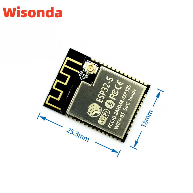 Wifibluetooth Module Esp32 Serial Port To Wifidual Antenna Moduleesp32 S Module Shopee