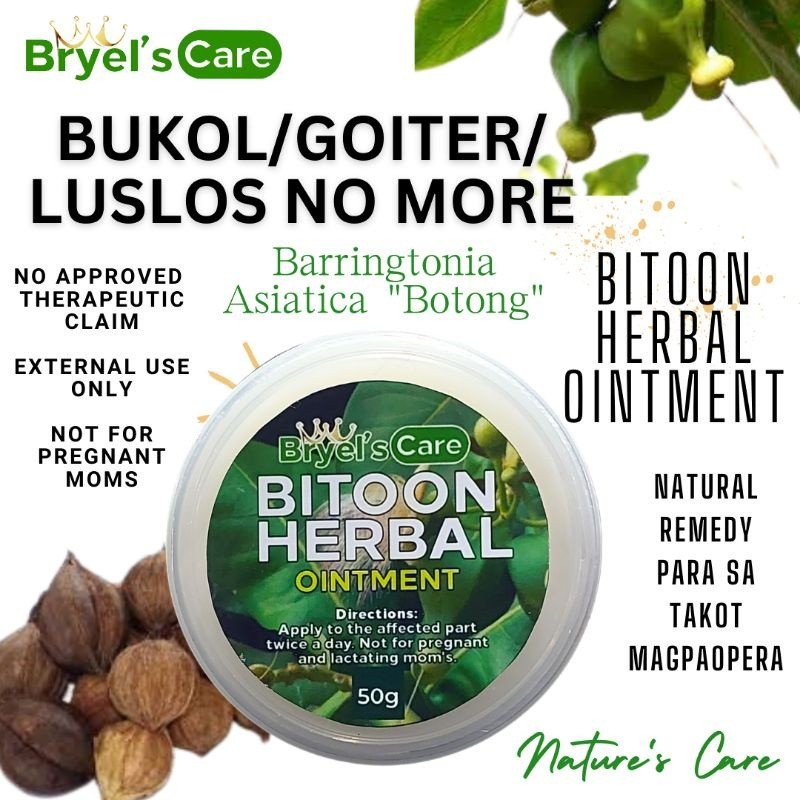 Bryel's Care™️ Natural Bitoon Herbal cream 50g/10g | Shopee Philippines