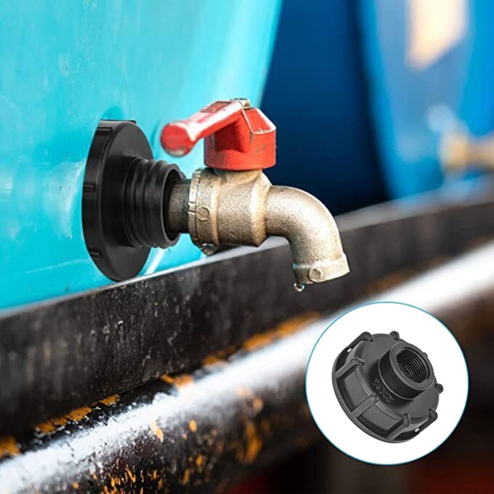 IBC Adapters 1/2\' 3/4\' IBC 640L - 1000L Tanks Garden Water Container ...