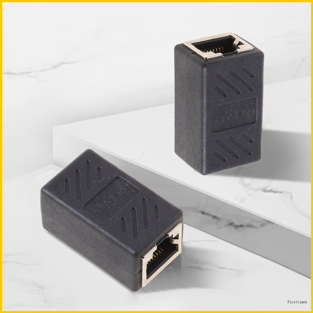 Fir RJ45 Straight-through Extender for Head Cable Connectors Lan Cable ...