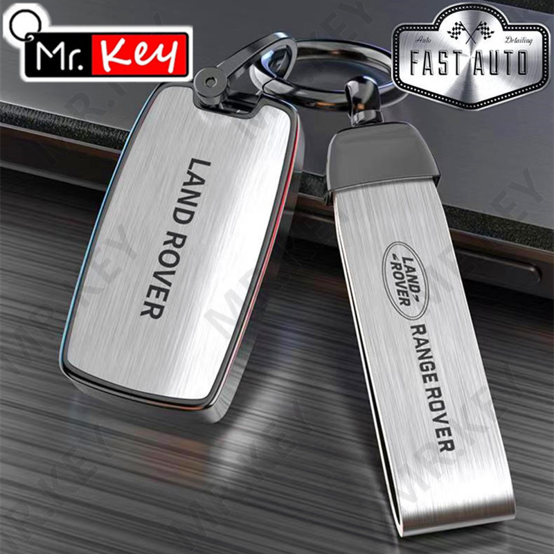 【Mr.Key】Stainless Steel Style Key Case Cover For Land Rover Range Rover ...
