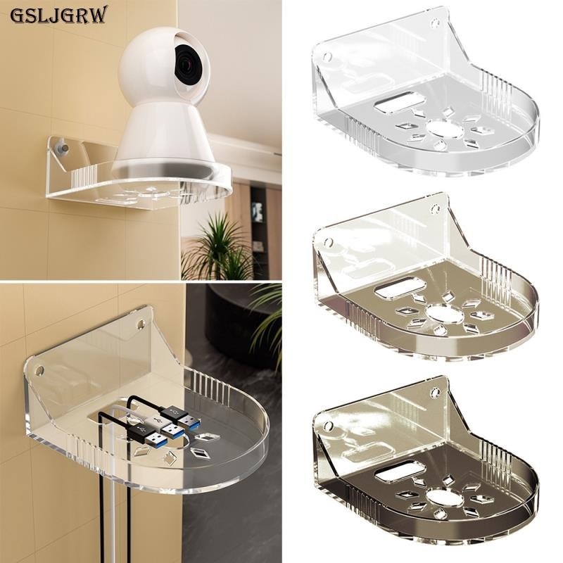 Wall Mount Floating Stand Shelf For Security Camera hook | Shopee ...