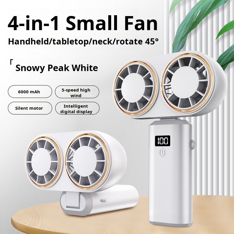 Student Mini Portable Fan Handheld Mini Portable Folding Fan | Shopee ...