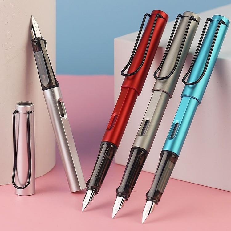 Inkable fountain pen Calligraphy Signature School Office Writing [ Ink ...