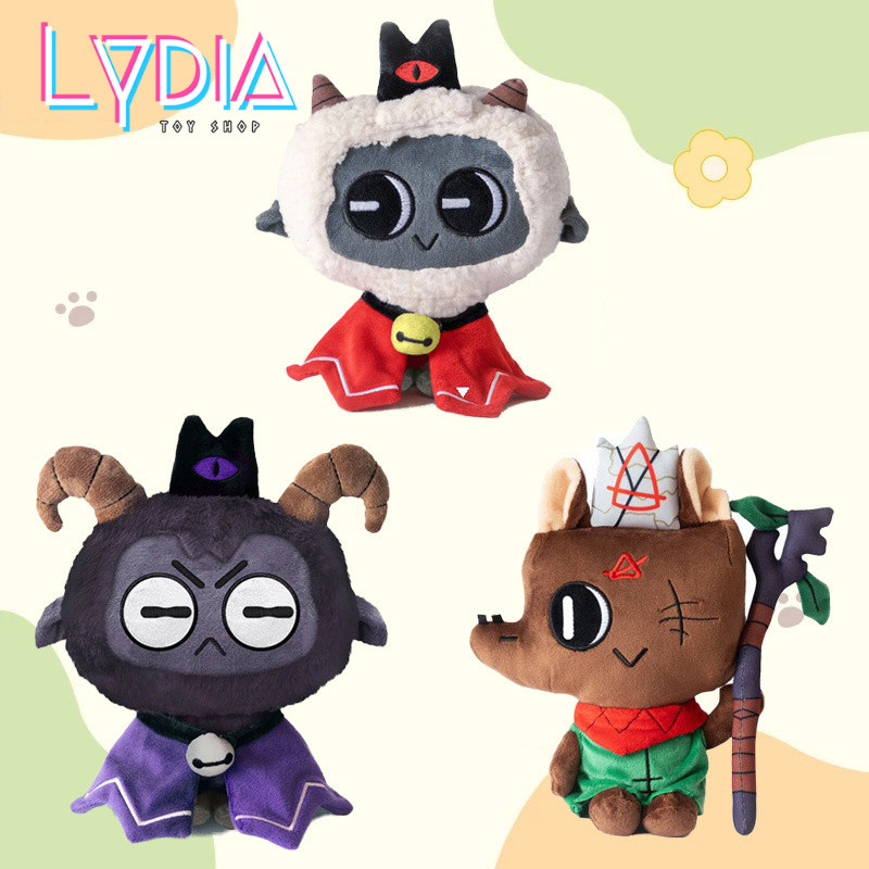 LYDIA Cult of the Lamb Plush Games Plushies Toy for Boys Girls Soft ...