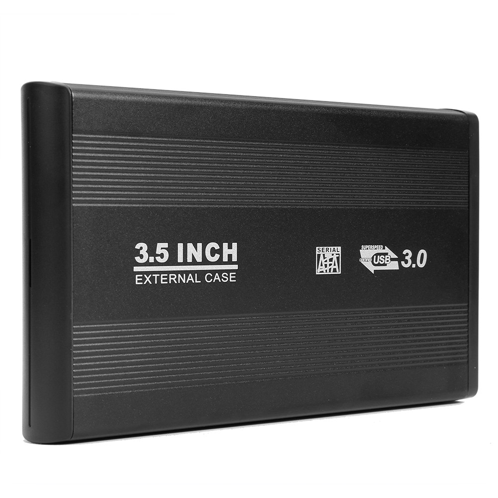 3.5 inch USB 3.0 to SATA Hard Drive Disk External Enclosure SSD HDD ...