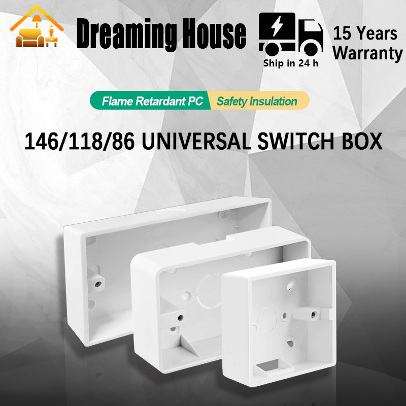 Type 146 Type 188 Type 86 Internal Box for Standard Switch Socket Mounting Box for Switch Socket ...