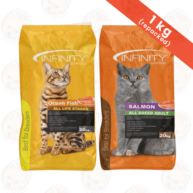 Infinity Cat Food Adult / For All Life Stages (1kg) | Shopee Philippines