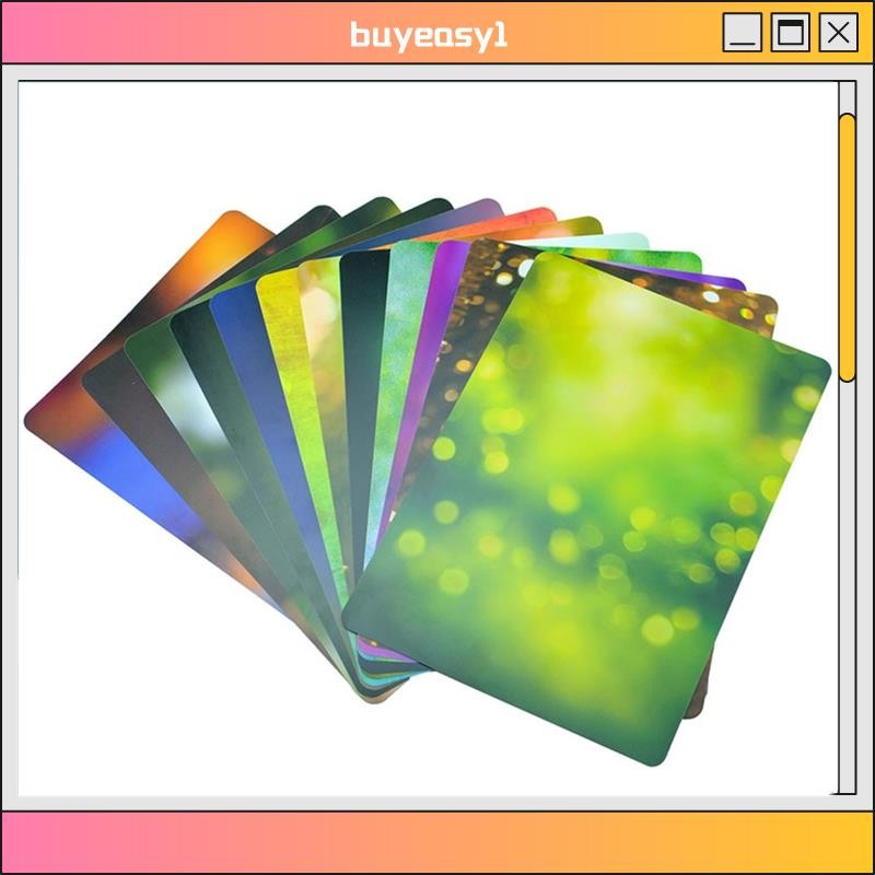A4 Size Colorful Macro Photography Background Card Double-Side 12pcs 24 ...