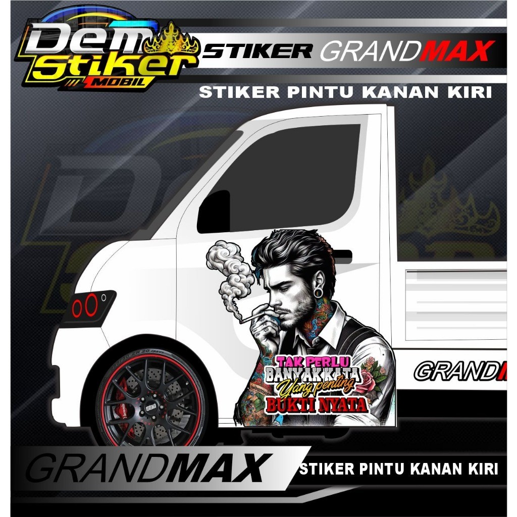 Granmax PICK UP DOOR STICKER / DECAL L300 CARRY CAR DOOR STICKER / PICK ...