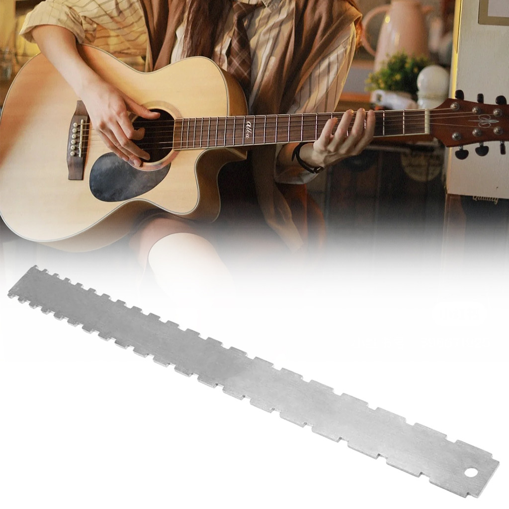 Guitar Neck Notched Straight Edge Luthiers Tool with String Action ...