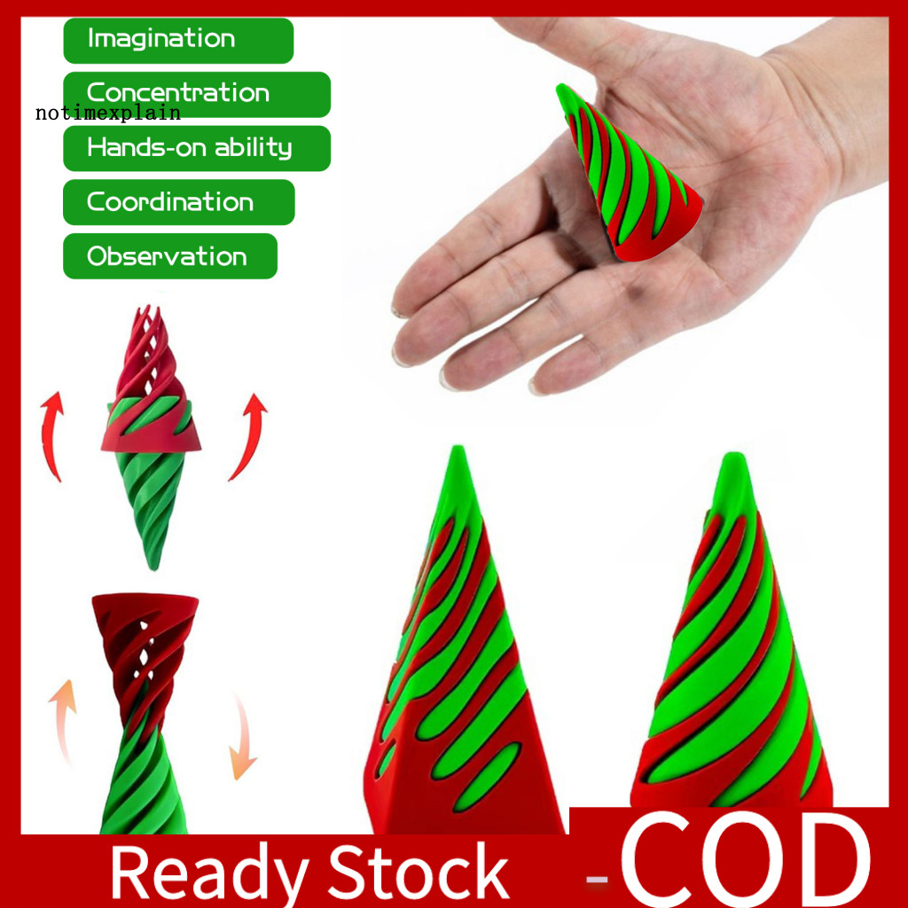 NTA 3d Printed Spiral Sculpture 3d Printed Spiral Toy 3d Printed Spiral ...