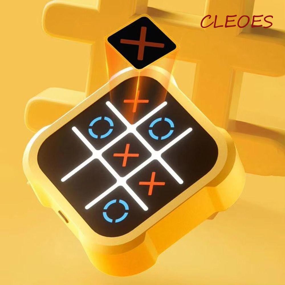 CLEOES TIC-TAC-TOE, Electric 3-in-1 Handheld Bolt Game, Portable ...