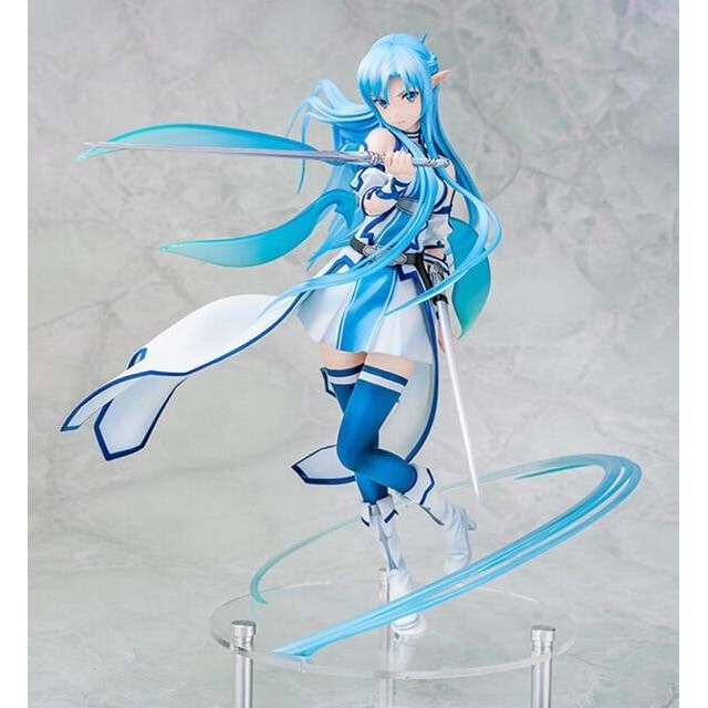 XYJ-23cm Anime Figure Toys Art Online Yuuki Asuna 1/7 Scale ALO Ver ...