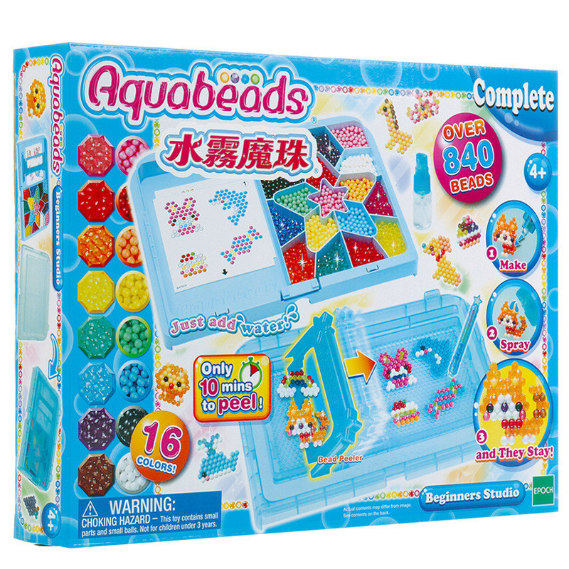 Aquabeads Water Mist Magic Bead Classic Gift Set Children's Handmade ...