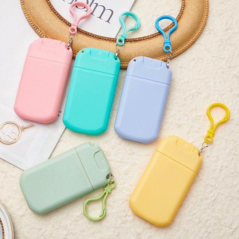 30ml Card Type Spray Bottle Alcohol Spray Bottle Keychain Lanyard Sub ...