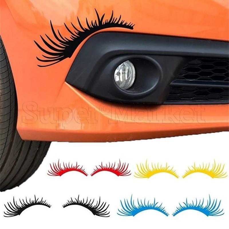 [ Featured ] Personalized Car Stickers Eyebrow Eyelash Sticker