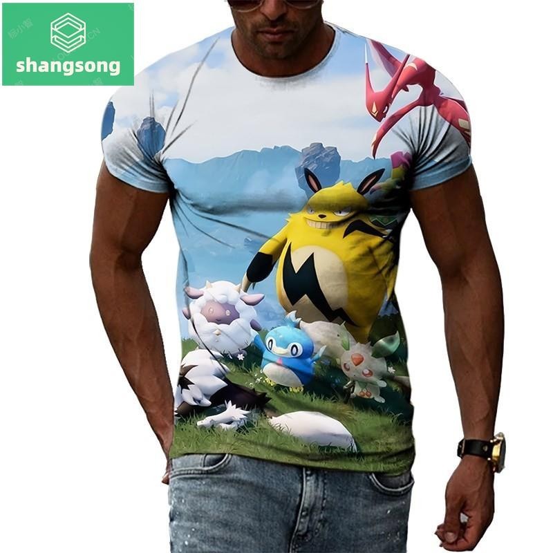 2024 Palworld Baju Tshirt Lelaki Thailand Viral Palworld - Steam Game ...