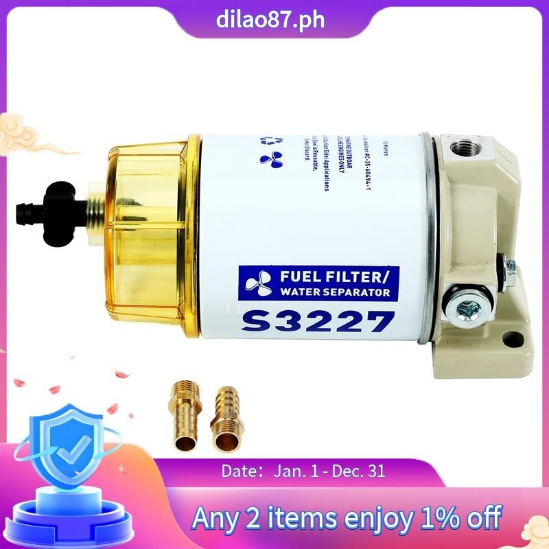 S3227 Outboard Marine Marine Fuel Filter Fuel Water Separator Filter ...
