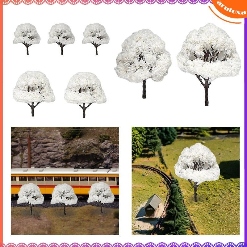 [Arutoxa] Model Trees Mini Diorama Trees Model, Train Scenery ...