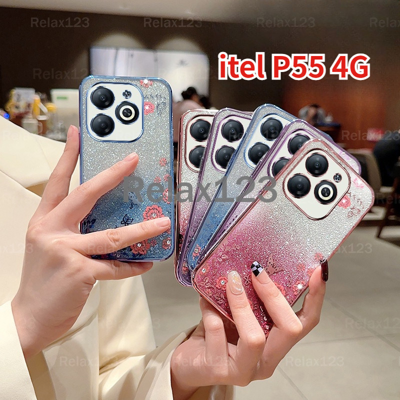 Phone Case For itel P55 4G itelP55 4G Itel P 55 4G 2024 Casing Luxury ...