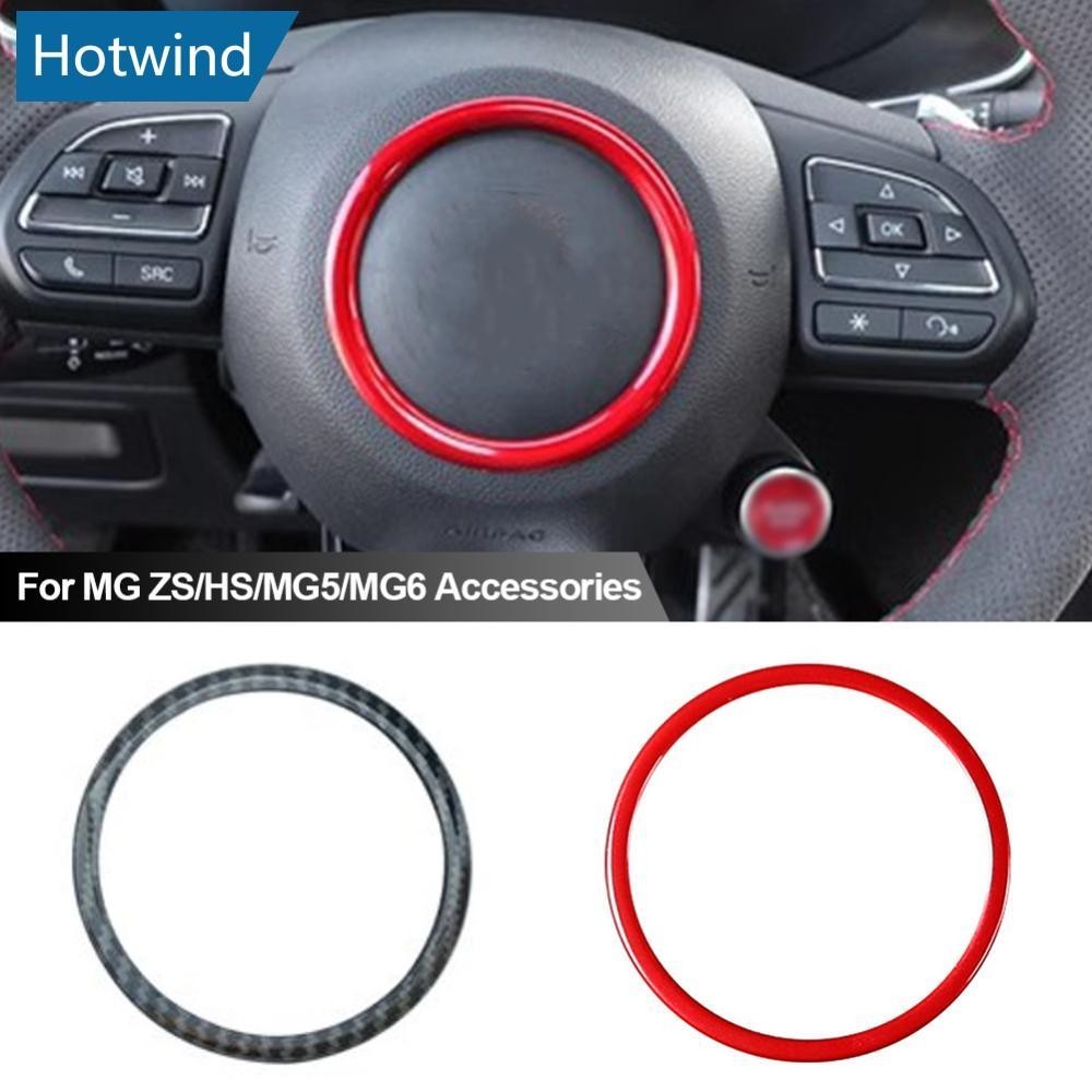 HW Car Steering Wheel Interior Emblem Decorative Circle Ring Styling ...