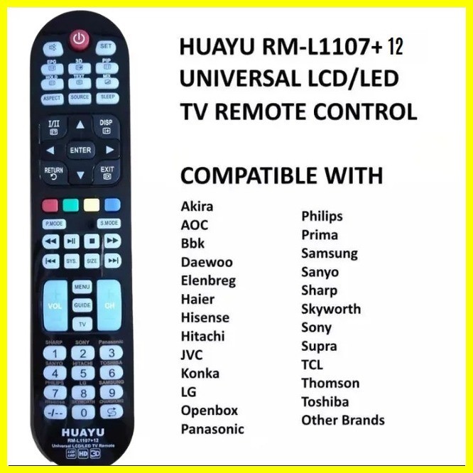 ۞ Universal Remote Control Replacement for Nova LED TV | Shopee Philippines