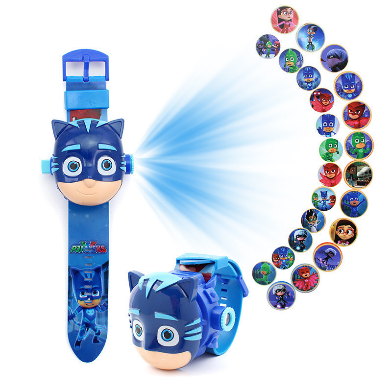 PJ Masks 3D Projection Watch Toys Projector Kids Watch Boys and Girls ...