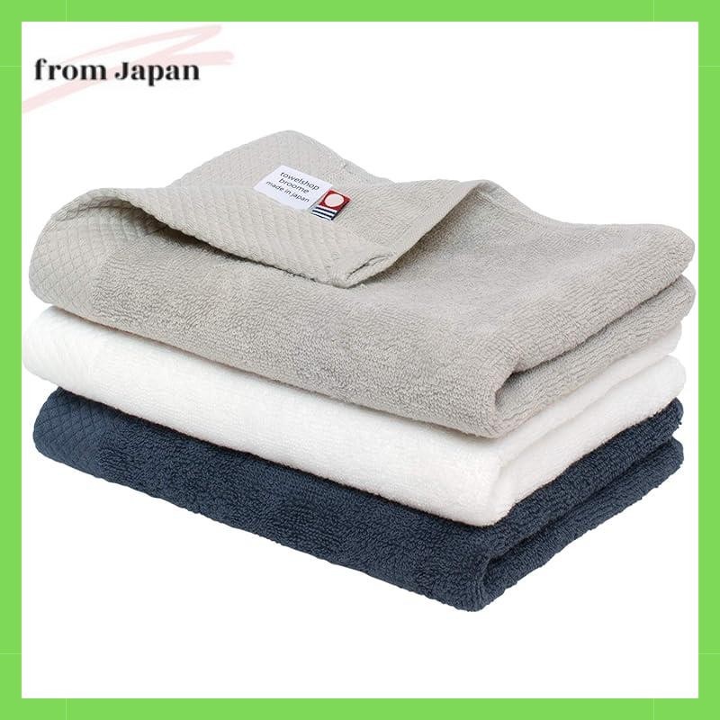 Bloom Imabari Towel Certified Face Towel 3-Pack Set Ciel Hotel Specs Absorbent, fast drying ...