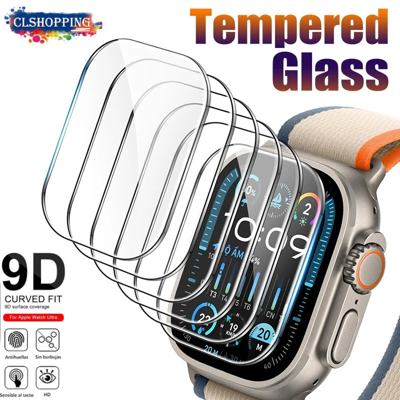Protector Film For Apple Watch Ultra 1 2 49mm HD Screen Glass Shell For ...
