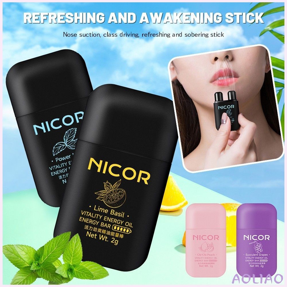 【BUY 1 TAKE 1】NICOR Cleansing Nasal Herbal Box Essential Double Hole ...