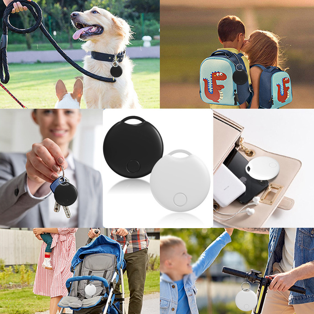 GPS Mini Tracker Anti Lose Reminder Device Key Wallet Car Smart Air ...