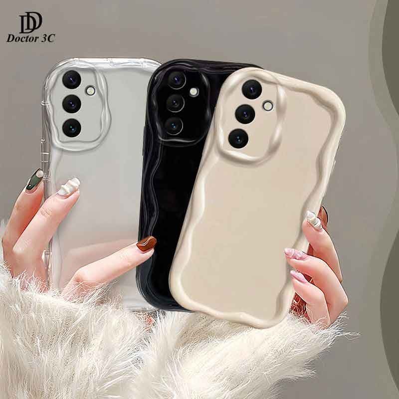 Cream Pattern Shockproof Phone Case For Samsung ss Galaxy A56 A36 A26 A17 A07 A16 A06 A55 A35 ...